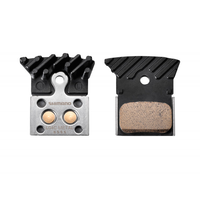 l04c disc brake pad-metal w/fin – Brunelle Ski Vélo